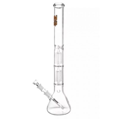 Heisenberg HNBG Gold Double Tree Perc Beaker Bong – LONDON VAPE HUB