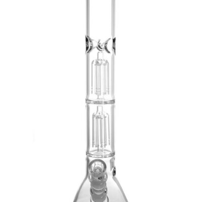 Heisenberg HNBG Gold Double Tree Perc Beaker Bong – LONDON VAPE HUB
