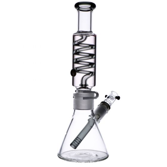 Glass Modular Beaker Bong with Glycerine Coil Chamber – LONDON VAPE HUB